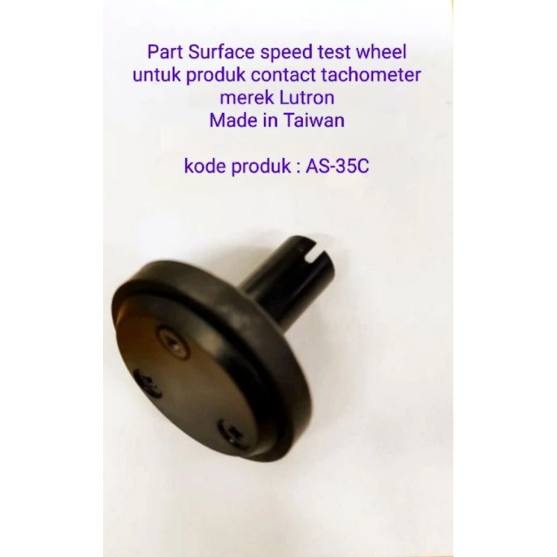 Jual Surface speed test wheel untuk Tachometer Contact merek Lutron ...