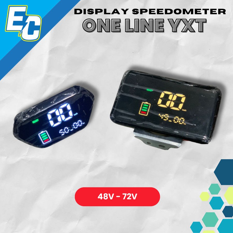 Jual Display speedometer motor Listrik one line YXT 48V - 72V | Shopee ...