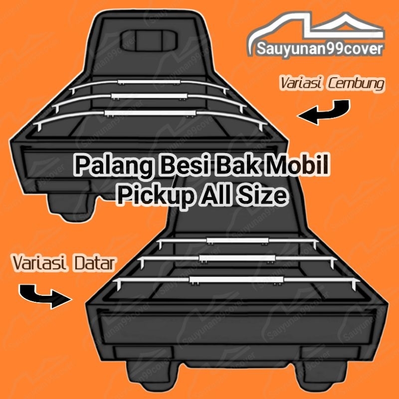 Jual PALANG BESI UNIVERSAL PENYANGGA COVER BAK MOBIL PICK UP ( Harga ...