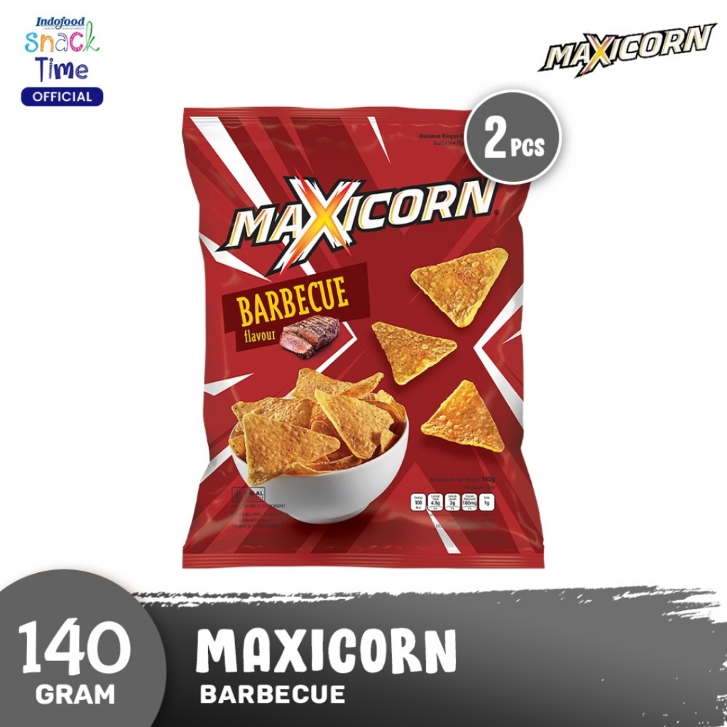 Jual Maxicorn Barbecue 140 Gr - 2 Pcs | Shopee Indonesia