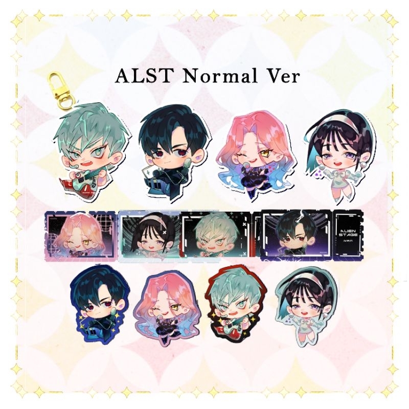 Jual Alien stage Normal Ver Keychain Sticker Ticket | Shopee Indonesia