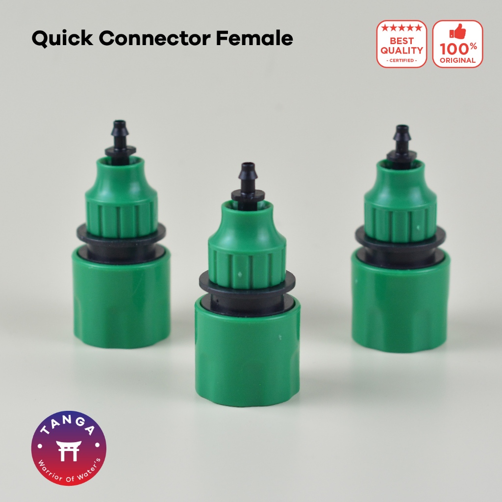 Jual Quick Konektor Female Connector Selang 7mm/11mm | Shopee Indonesia