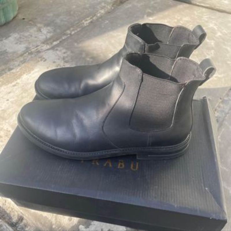 Jual Prabu Chelsea Boots Shoes | Shopee Indonesia