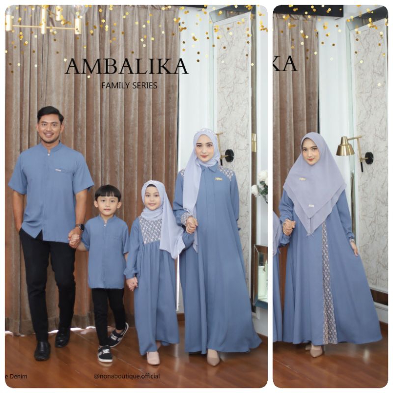 Jual PO‼️[ORDER VIA CHAT-JANGAN CHECK OUT] Sarimbit Keluarga Lebaran Idul Fitri 2025 Ambalika ...