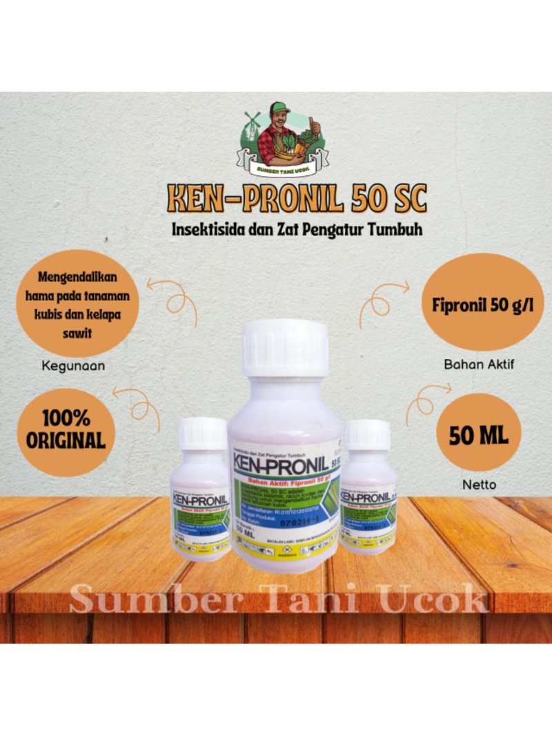Jual INSEKTISIDA || KEN-PRONIL 50 SC 50 ML | Shopee Indonesia