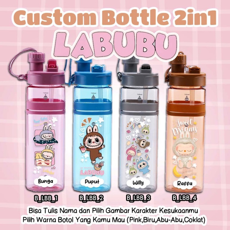 Jual botol labubu custom | Shopee Indonesia