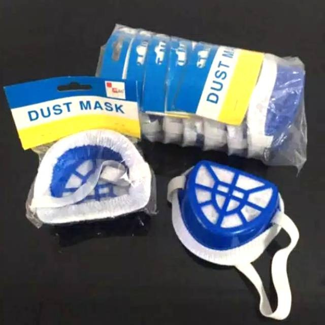 Jual Masker Debu cat DUST MASK Masker Model Corong Masker Asap Debu ...