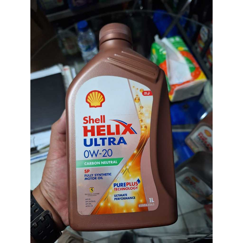 Jual Shell Helix Ultra 0w20 0w-20 Carbon Neutral API SP Fully Synthetic | Shopee Indonesia