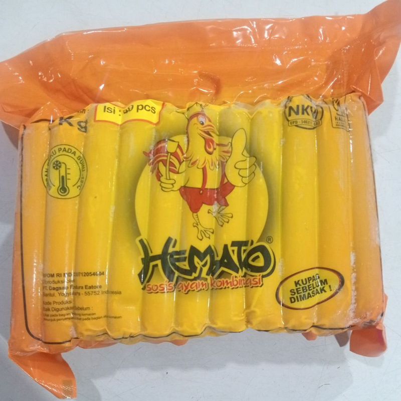 Jual SOSIS AYAM HEMATO 1KG | Shopee Indonesia