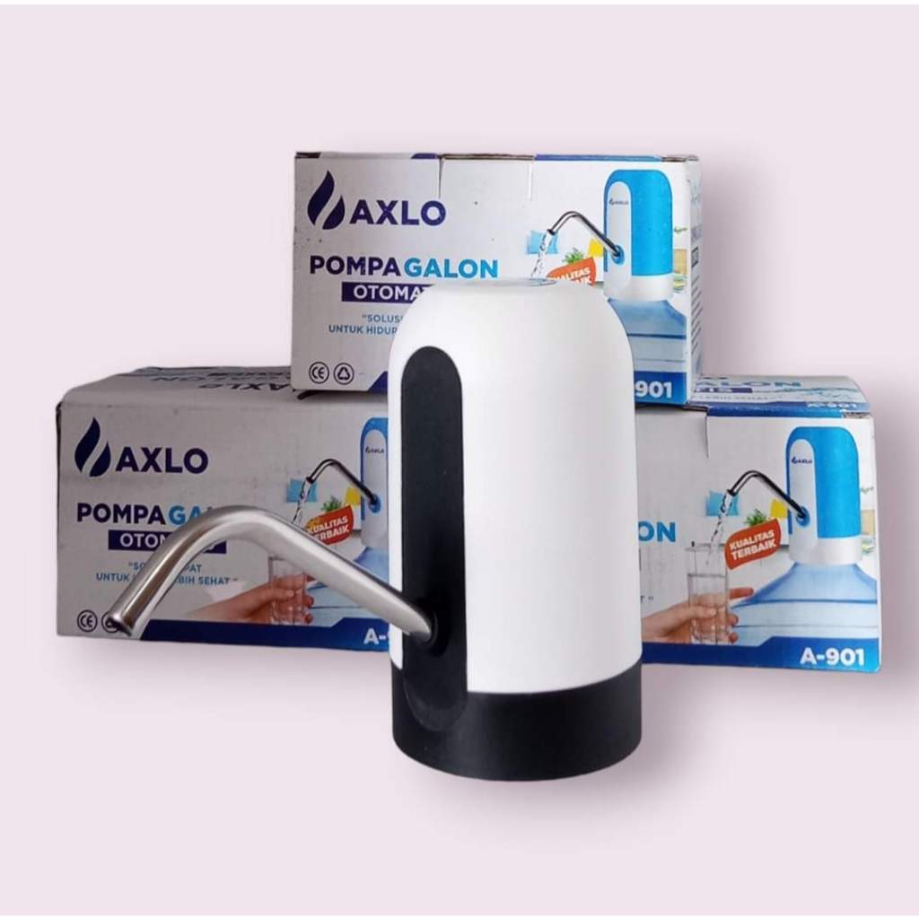 Jual POMPA GALON ELEKTRIK OTOMATIS AXLO A-901 MURAH | Shopee Indonesia