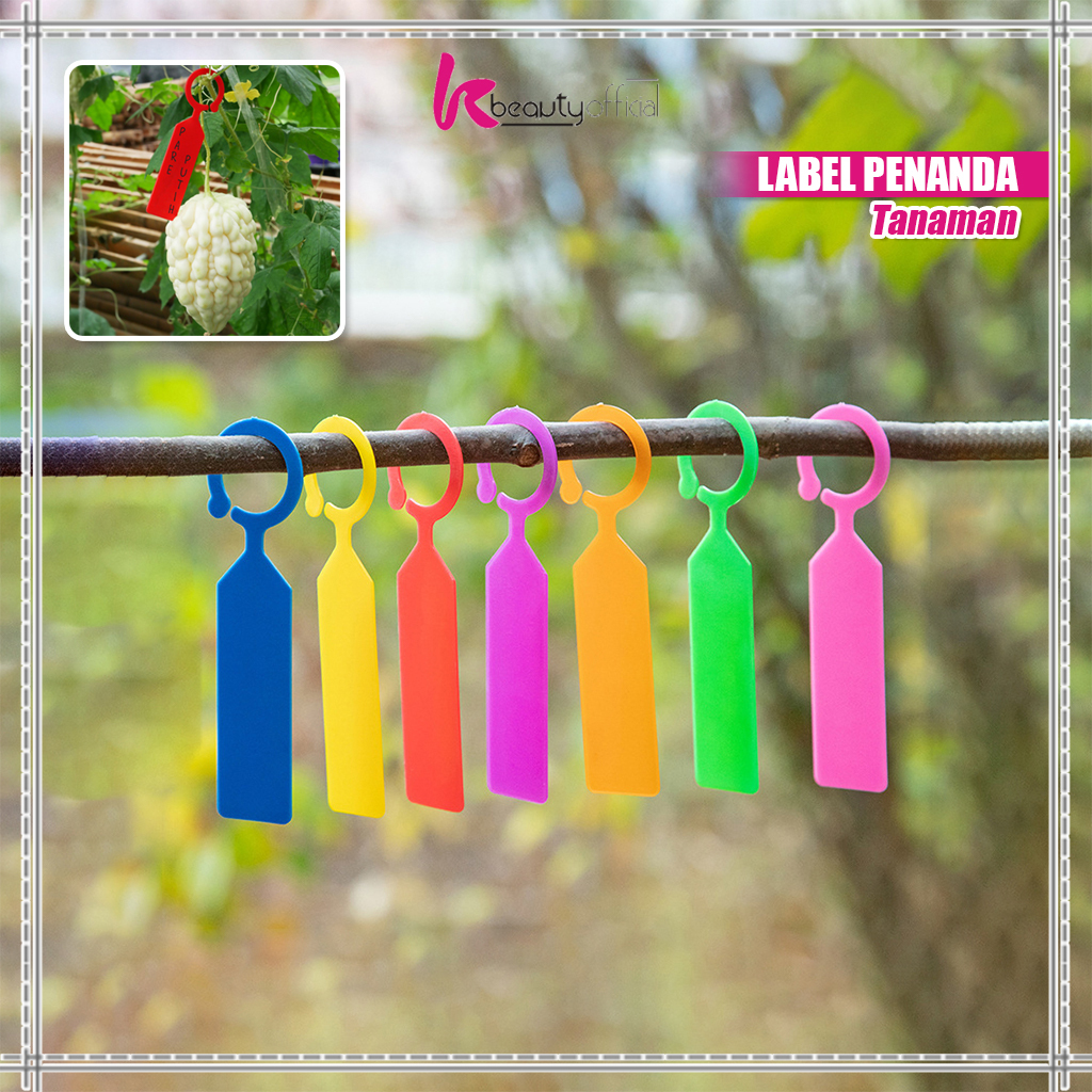 Jual KB-C1164 Plant Label Name Tag Label Penanda Tanaman Hanging Ring ...