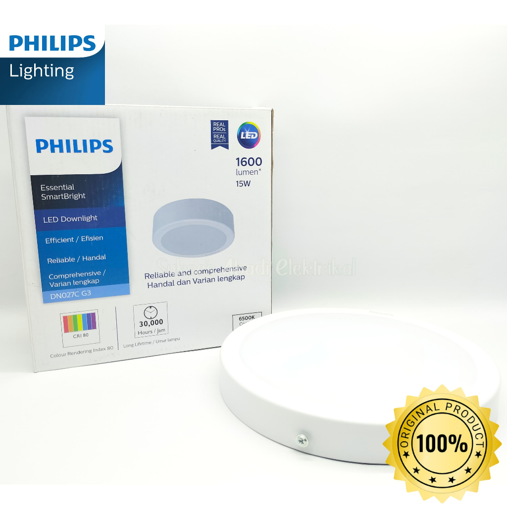 Jual DOWNLIGHT LED OUTBOW PHILIPS DN027C 15w | Shopee Indonesia