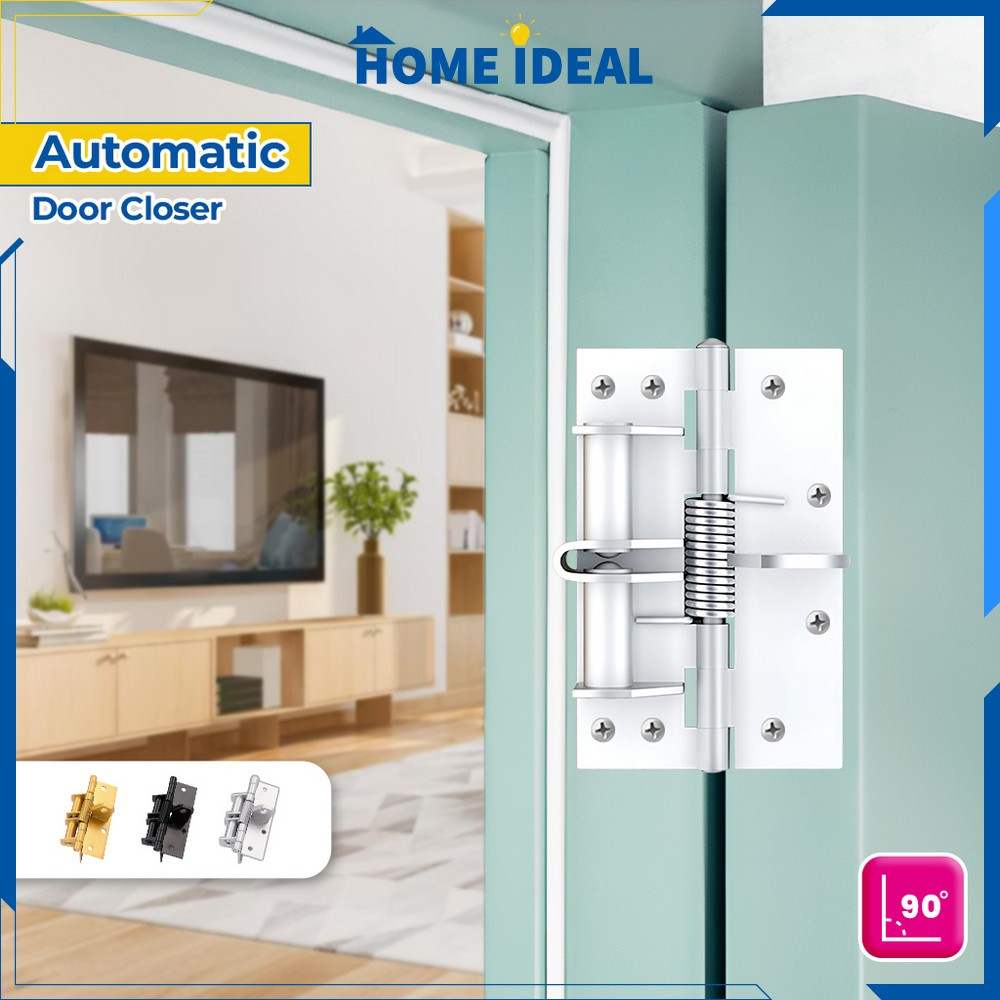 Jual Automatic Spring Door Closer 90° Engsel Penutup Pintu Otomatis ...
