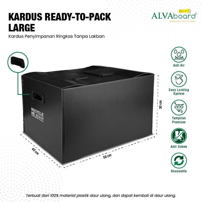 Jual Kardus Packaging Box Pindahan ALVAboard Ready To Pack Ukuran ...
