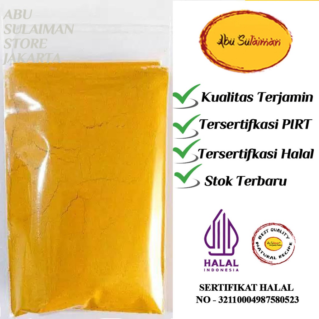 Jual Kunyit Bubuk Premium 1 Kg / Turmeric Powder / Kunyit Bubuk Murni 1 ...