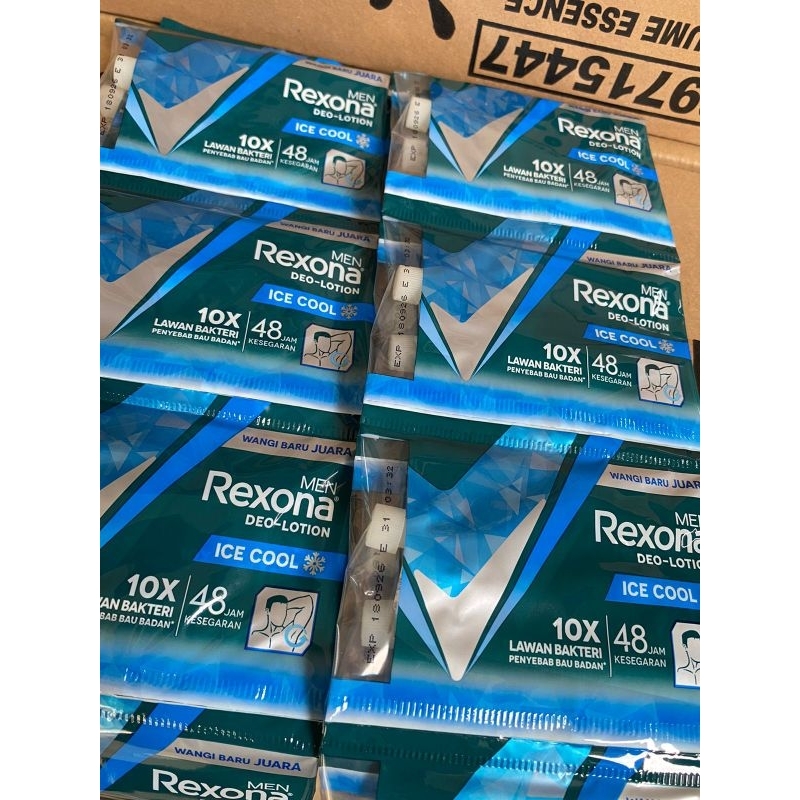 Jual Rexona Men Deo Lation Sahcet 9g (1 renceng isi 12 pcs) | Shopee ...