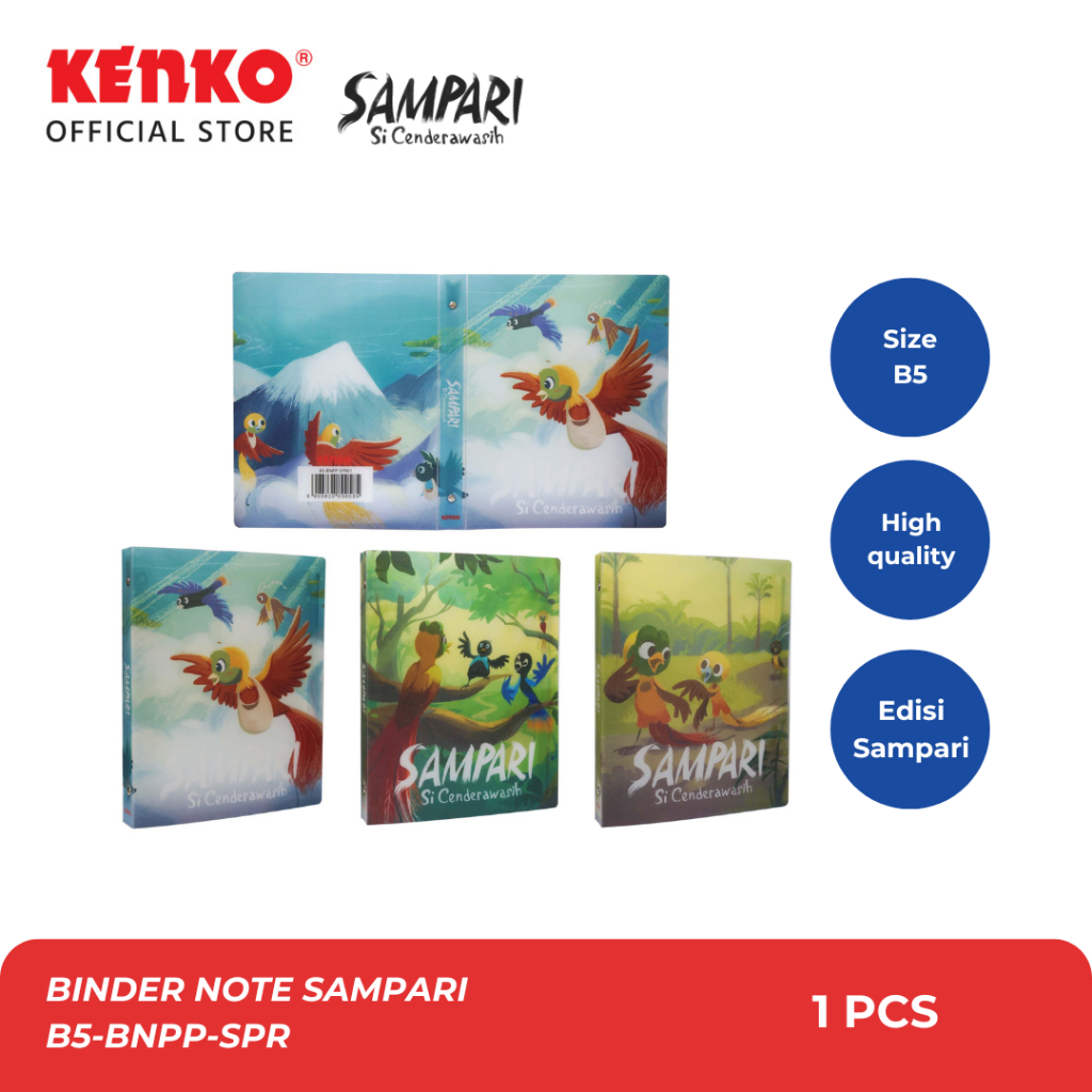 Jual KENKO BINDER NOTE B5-BNPP-SPR/BINDER SAMPARI/B5-BNPP-SPR | Shopee ...