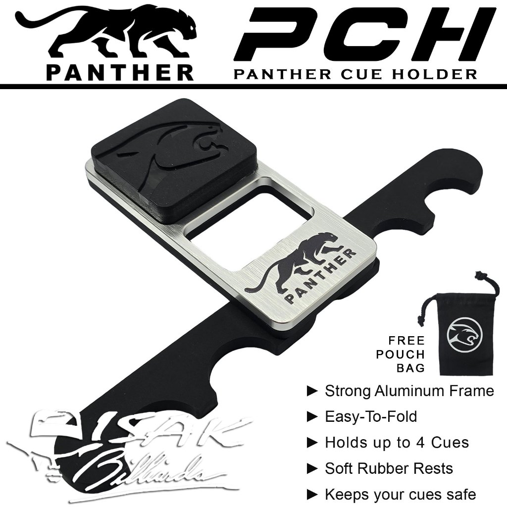 Jual PCH - Panther Cue Holder Aluminium Foldable Sandaran Stick ...