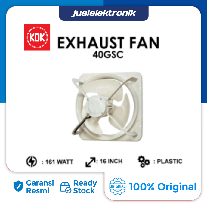 Jual KDK 40GSC – Industrial Exhaust Fan 40cm Kipas Angin Hisap | Shopee ...