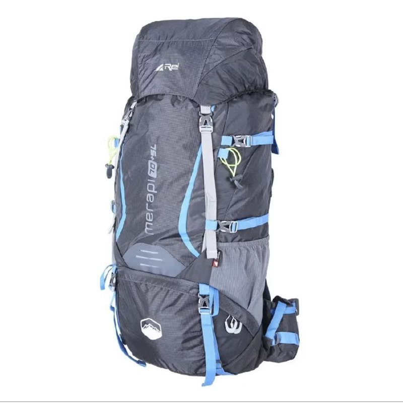 Jual Tas Gunung Carrier Merapi 70+5L Dapat Rain Cover Original Arei ...