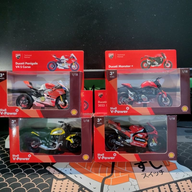 Jual Diecast Shell Ducati Desmosedici Panigale Scrambler Monster ...