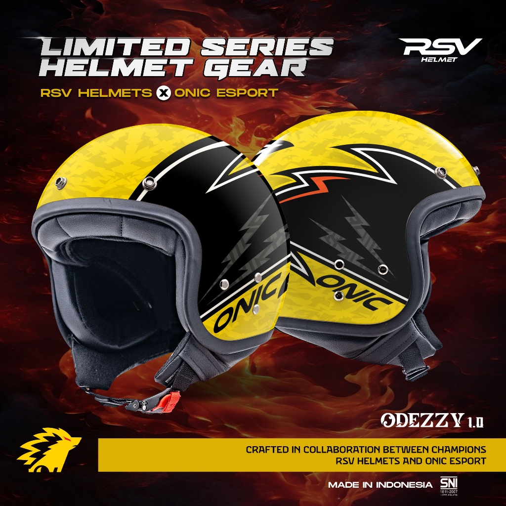 Jual RSV Helmets x ONIC ESPORT Exclusive Collaboration - HELM RSV ...