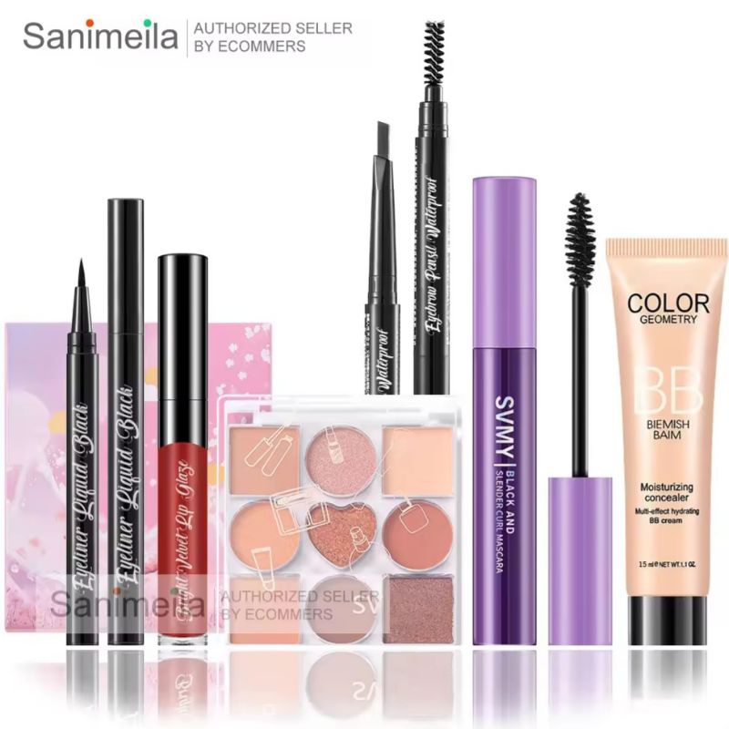 Jual PAKET MAKE UP ISI 6 ITEM(Eye shadow+BB cream+Maskara+Lipcream ...