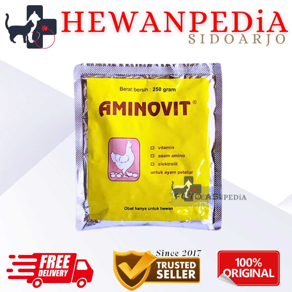 Jual AMINOVIT 100 gr MEDION - Vitamin Protein Tingkatkan Produksi Telur Ayam Puyuh | Shopee ...