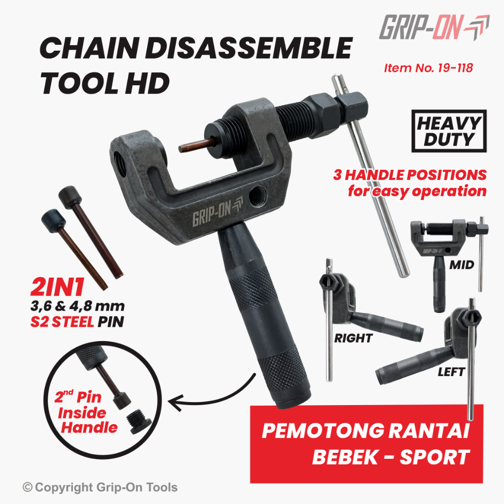 Jual Grip-On Chain Disassemble Tool HD - Grip-On Pemotong Rantai HD ...