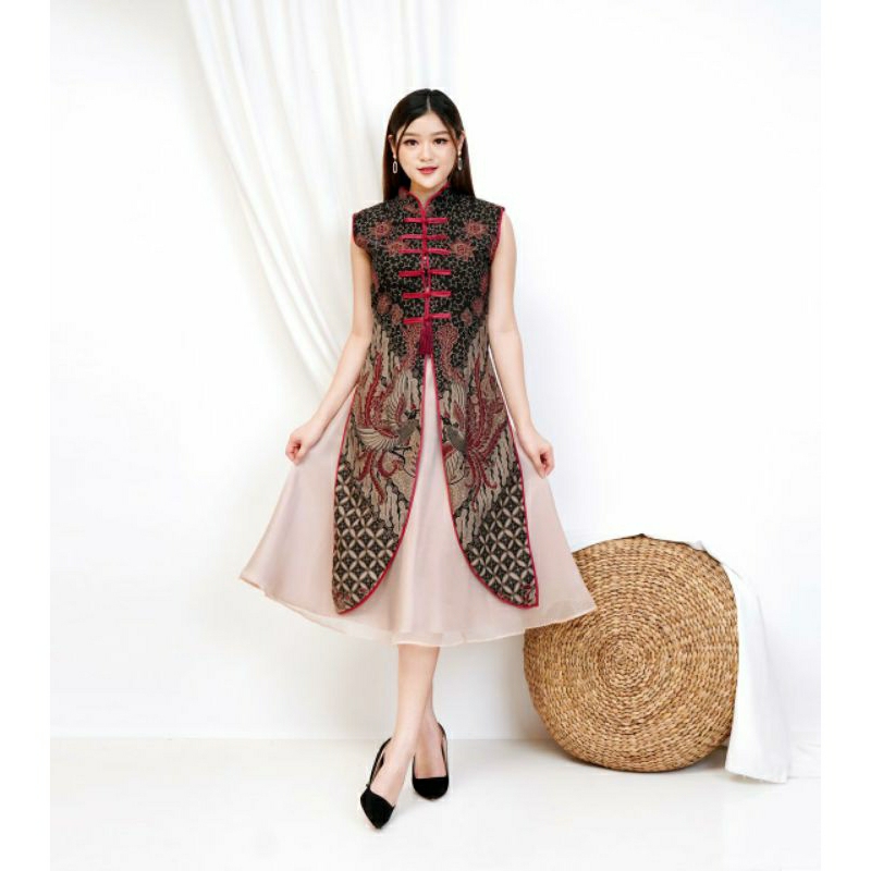 Jual Qipao Batik Couple | Shopee Indonesia