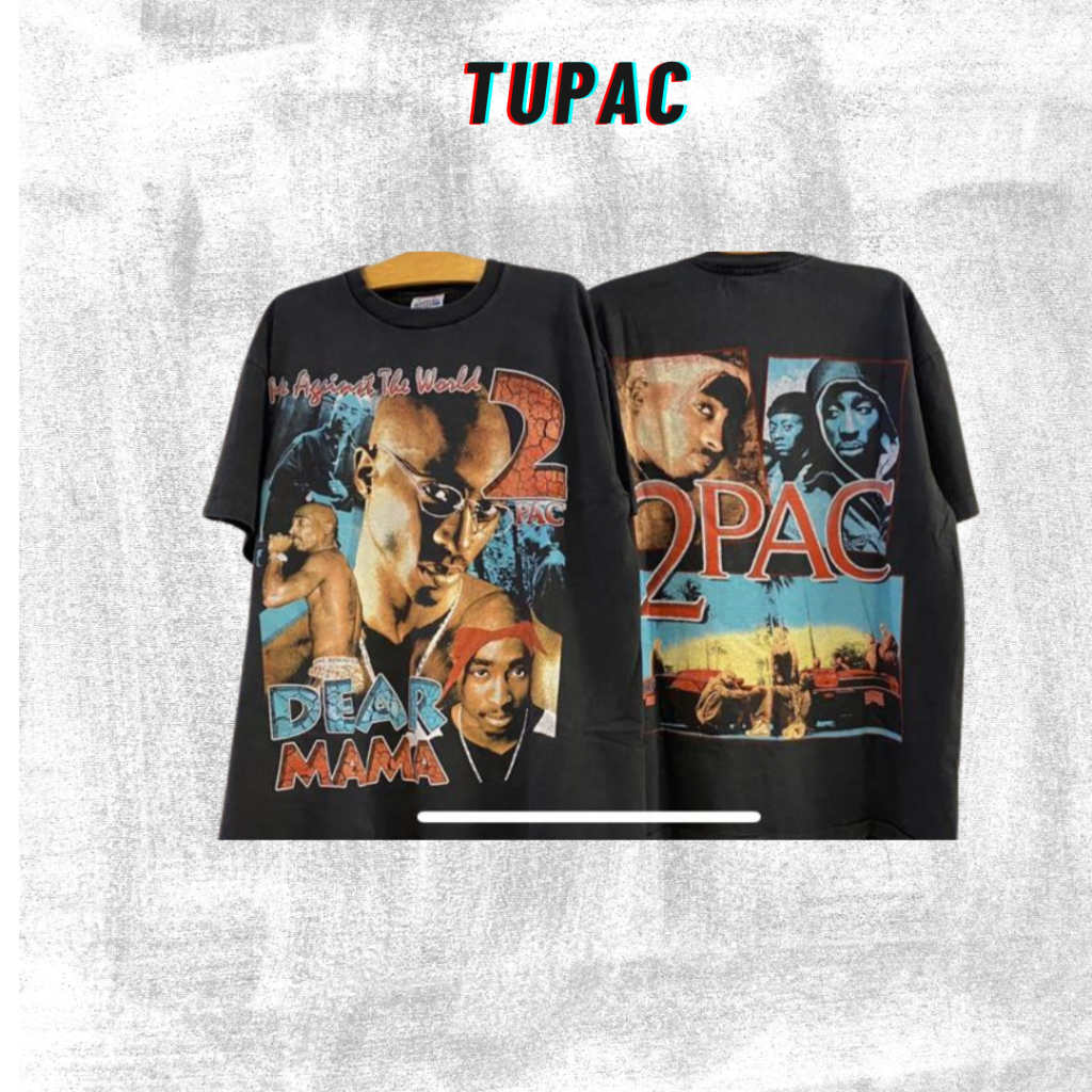 Jual TSHIRT TUPAC TAG BOOTLEGTEES BOOTLEG THAILAND | Shopee Indonesia