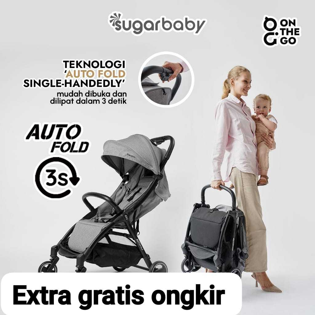 Jual Sugarbaby Stroller On The Go Kereta Dorong Bayi / Stroller Bayi ...