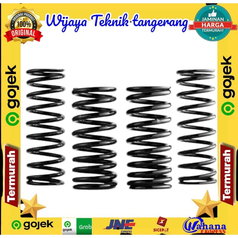Jual per spring tekan baja od od 6mm kawat 1mm panjang 30mm | Shopee ...