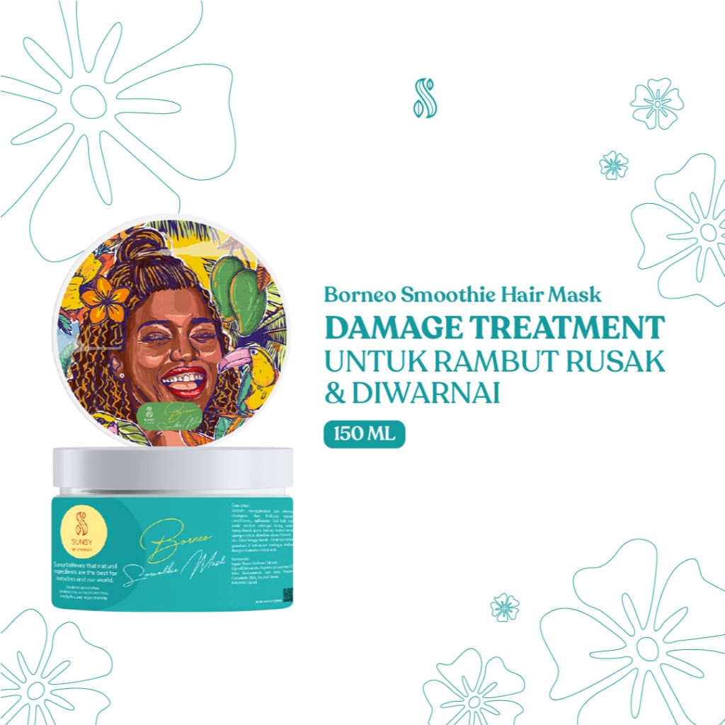 Jual Hair Mask [ Masker Rambut ] - SUNSY Perawatan Masker Rambut Anti ...