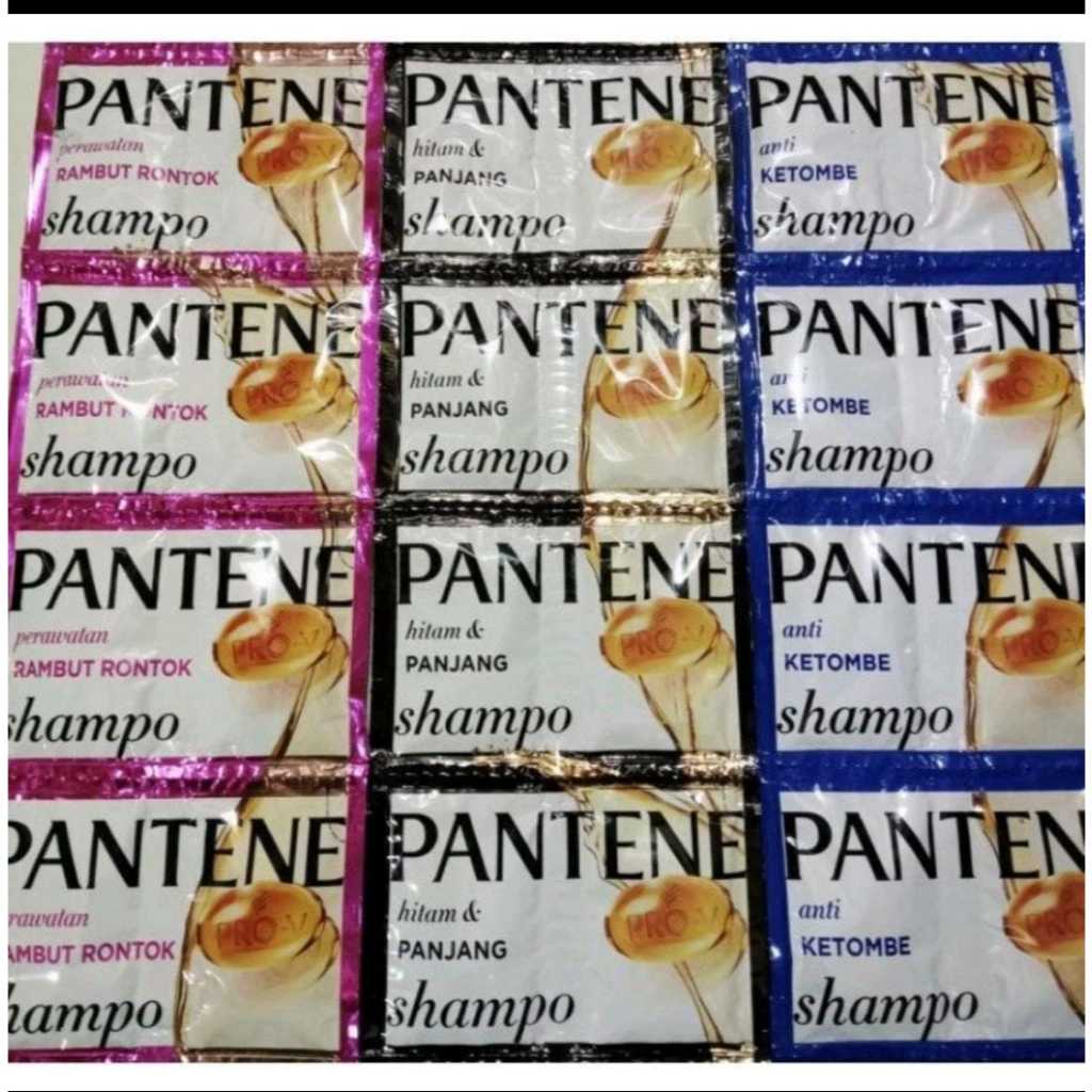 Jual SAMPO PANTENE SACHET / 1 RENCENG ISI 12 / 10ML | Shopee Indonesia