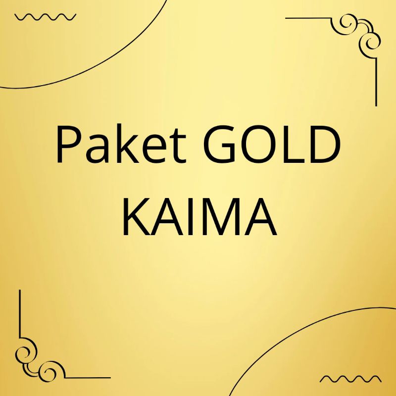 Jual paket infus gold kaima | Shopee Indonesia