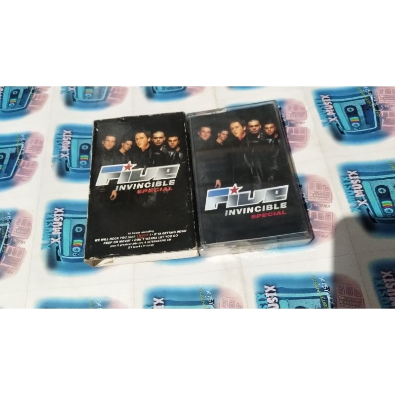 Jual kaset pita five / invincible special album | Shopee Indonesia