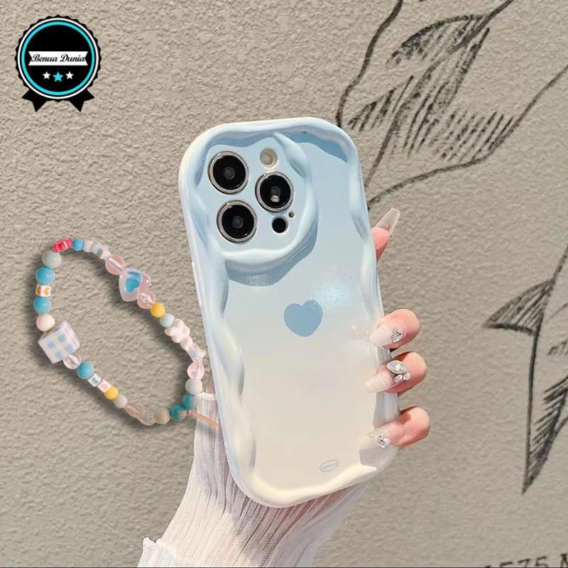 Jual GL041 Premium Case Melting Blue Love Bracelet Softcase / Casing Hp For ITEL A04 A05S A50 ...