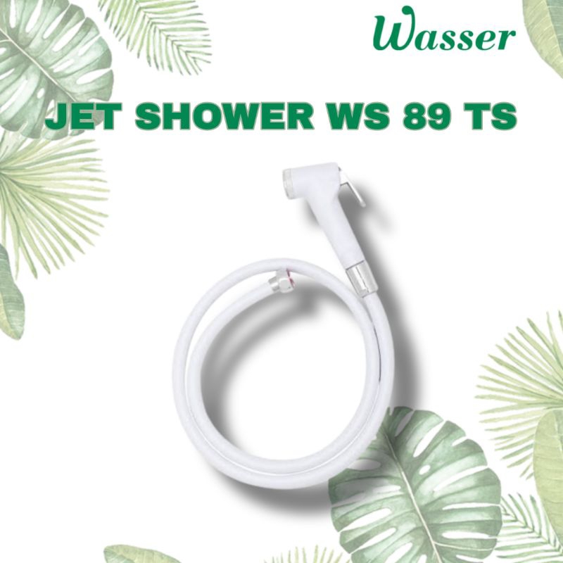 Jual wasser jet shower WS 89 TS WHITE / JET SHOWER MERK WASSER WS 89TS ...