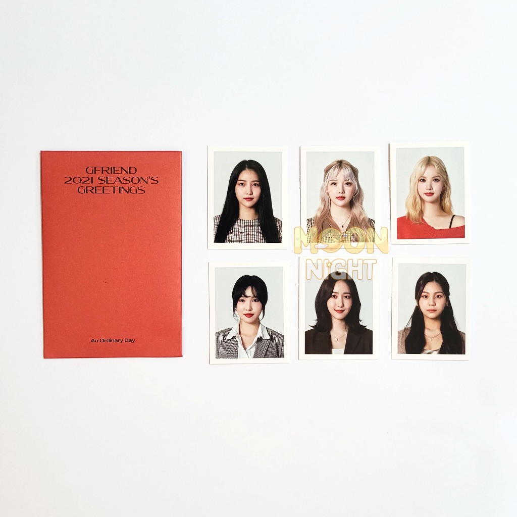 Jual [OFFICIAL] ID PHOTO SET - GFRIEND 2021 SEASON’S GREETINGS (SOWON, YERIN, EUNHA, YUJU, SINB ...