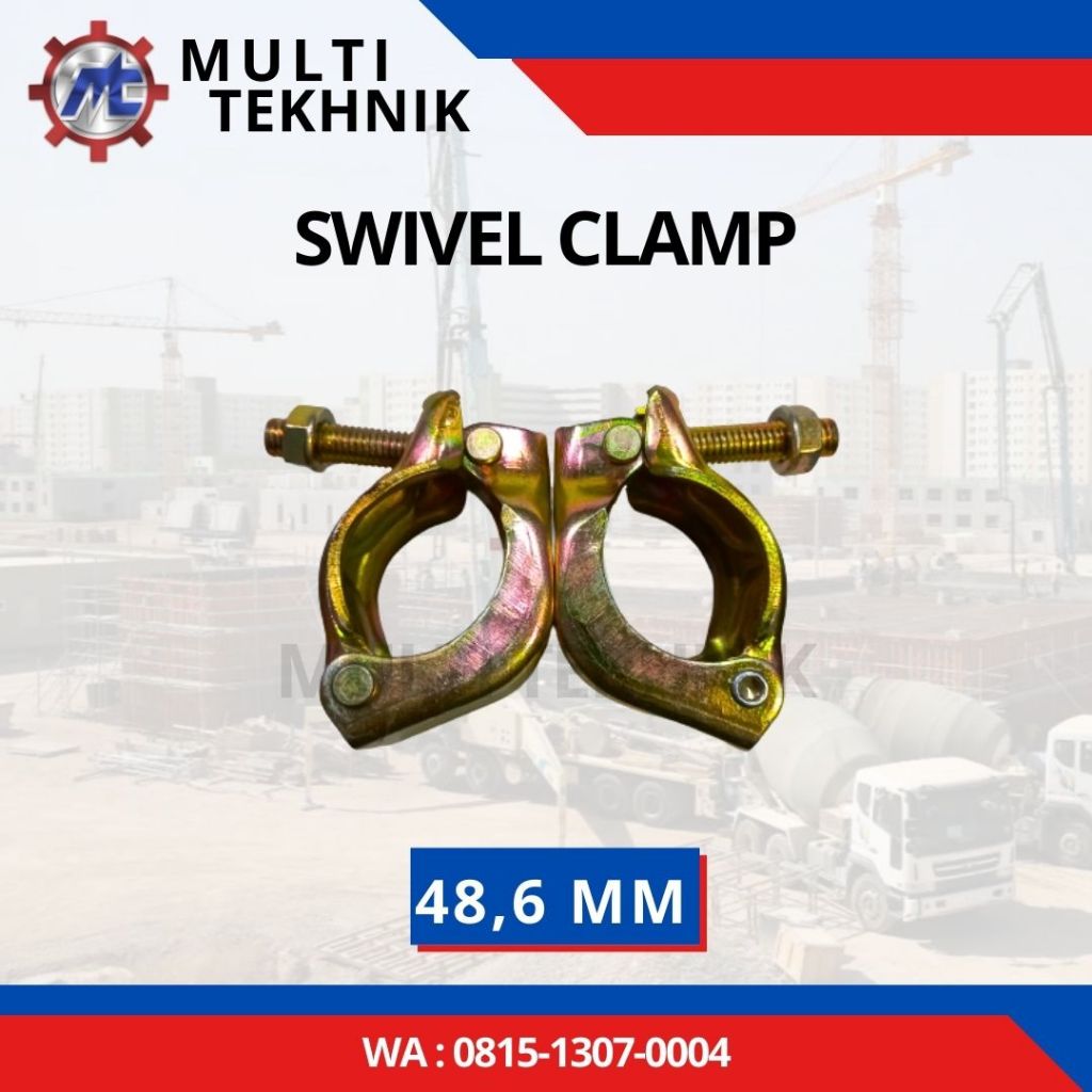 Jual Swivel Clamp Scaffolding JIS 1,5" - Klem Hidup | Shopee Indonesia