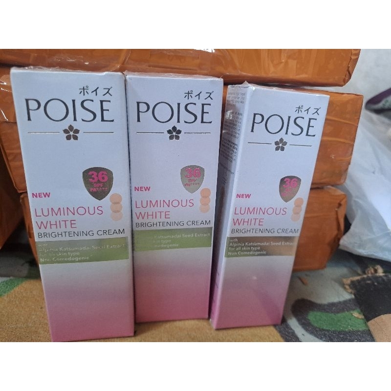Jual Poise luminous white whitening day cream 20g atau day cream spf36 ...