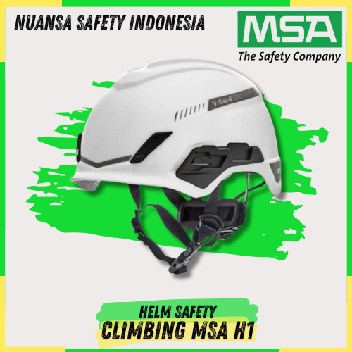 Jual Helm Climbing MSA H1 Safety Helmet SNI Putih | Shopee Indonesia