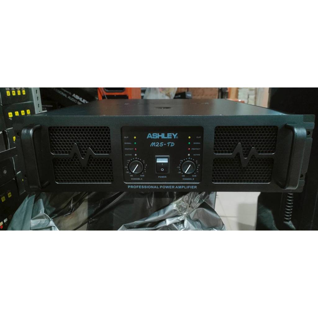 Jual POWER AMPLIFIER ASHLEY M25 TD M 25TD M 25 TD M25TD CLASS TD ...