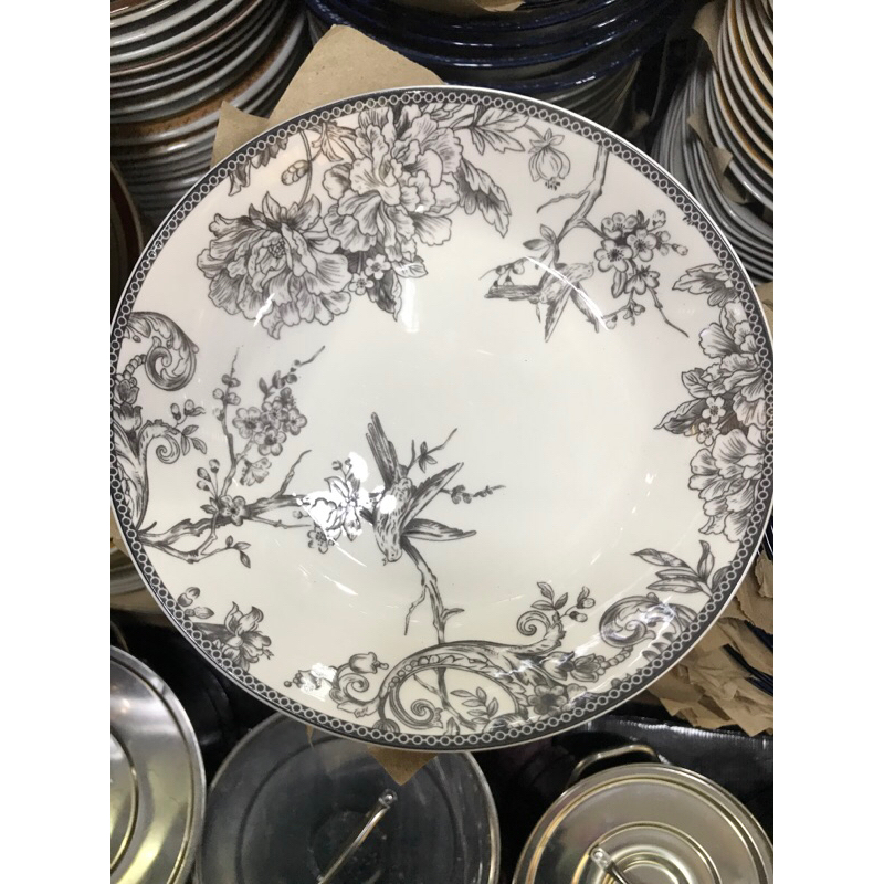 Jual PIRING KERAMIK AESTHETIC UNIK DINNER PLATE PORCELAIN UKURAN 8 INCH ...
