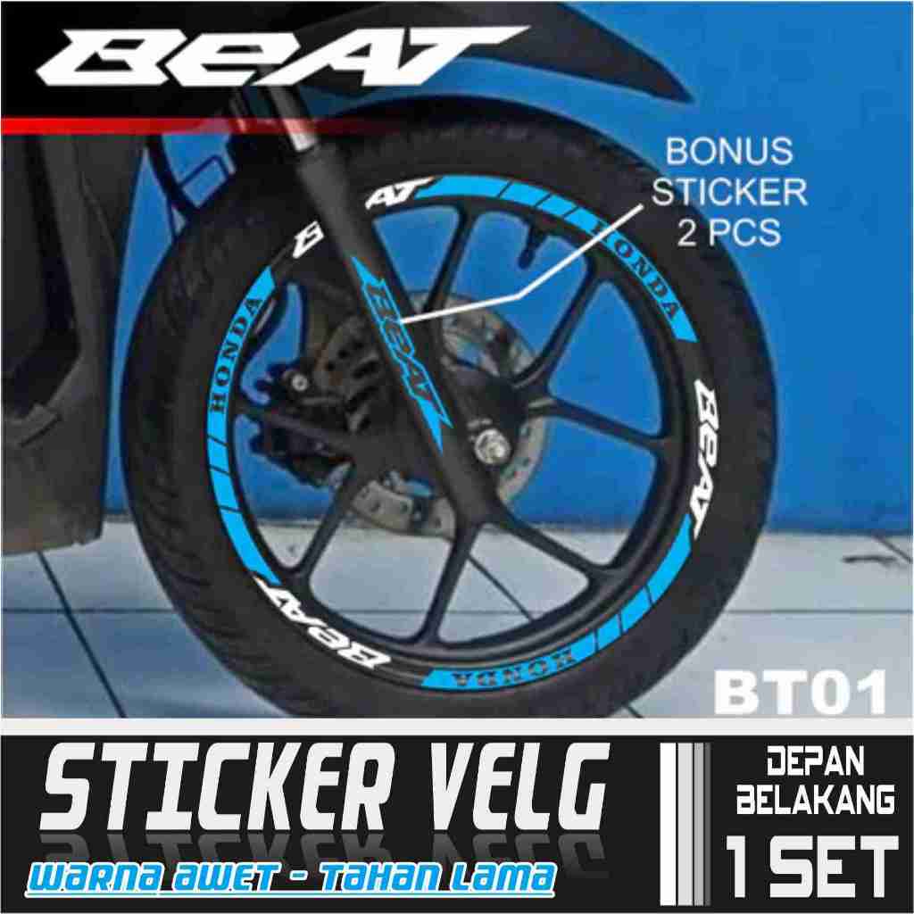 Jual STICKER CUTTING LIST VELG BEAT KEREN | Shopee Indonesia