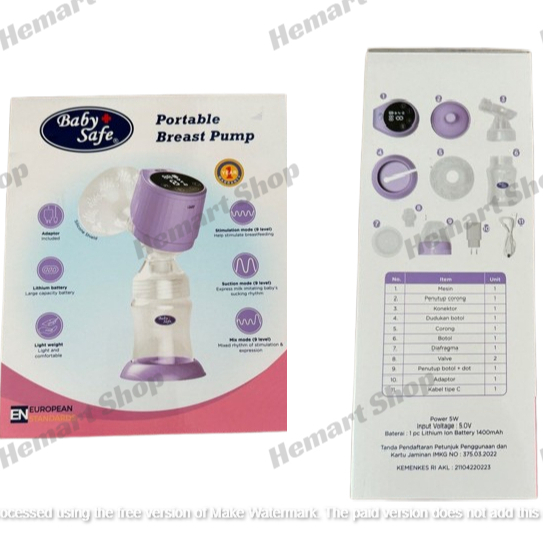Jual SPARE PART POMPA ASI BABY SAFE BPE04 PORTABLE VALVE DIAFRAGMA ...