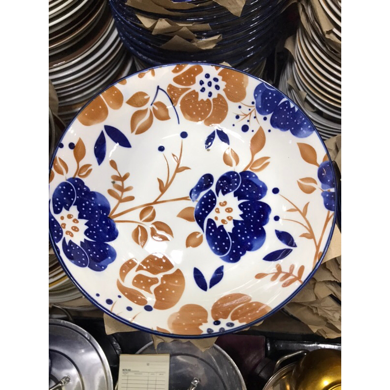 Jual PIRING MAKAN KERAMIK, DINNER PLATE CERAMIC, PIRING UNIK, PIRING ...