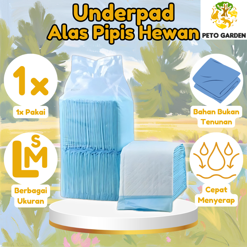 Jual Pad Pipis Kucing Anjing Underpad | Toilet Portable Alas Pipis Pee ...