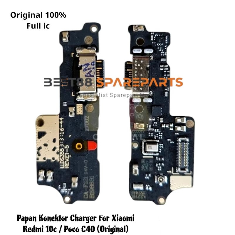 Jual Pcb Konektor Charger / Papan Con Cas Xiaomi Redmi 10c / Poco C40 ...